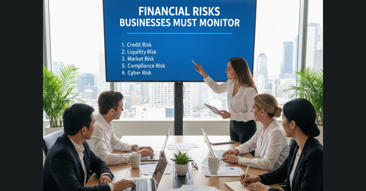 What Financial Risks Should Businesses Monitor? - One Desk Solution