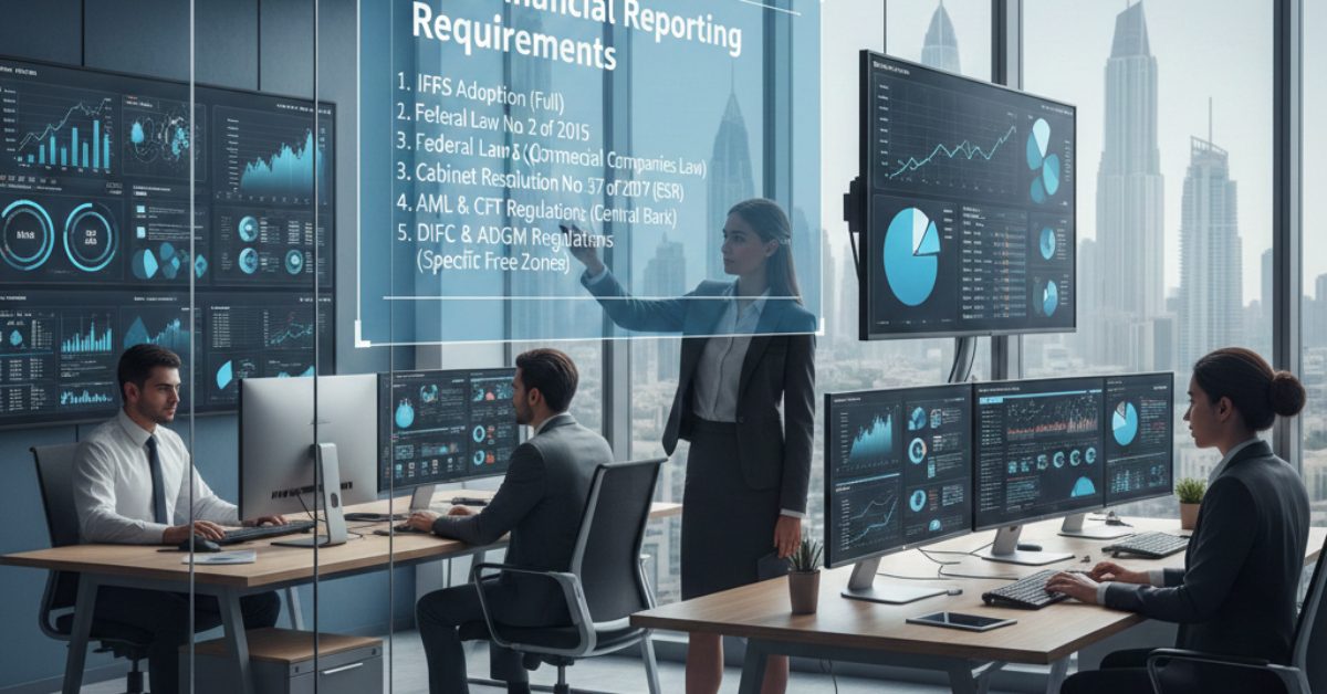 What are UAE financial reporting requirements? - One Desk Solution